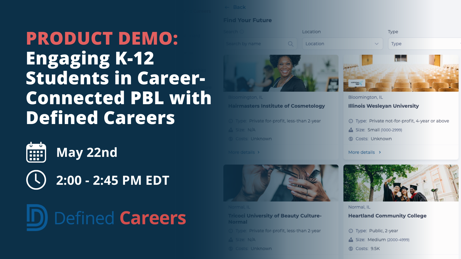 Defined Careers Demo